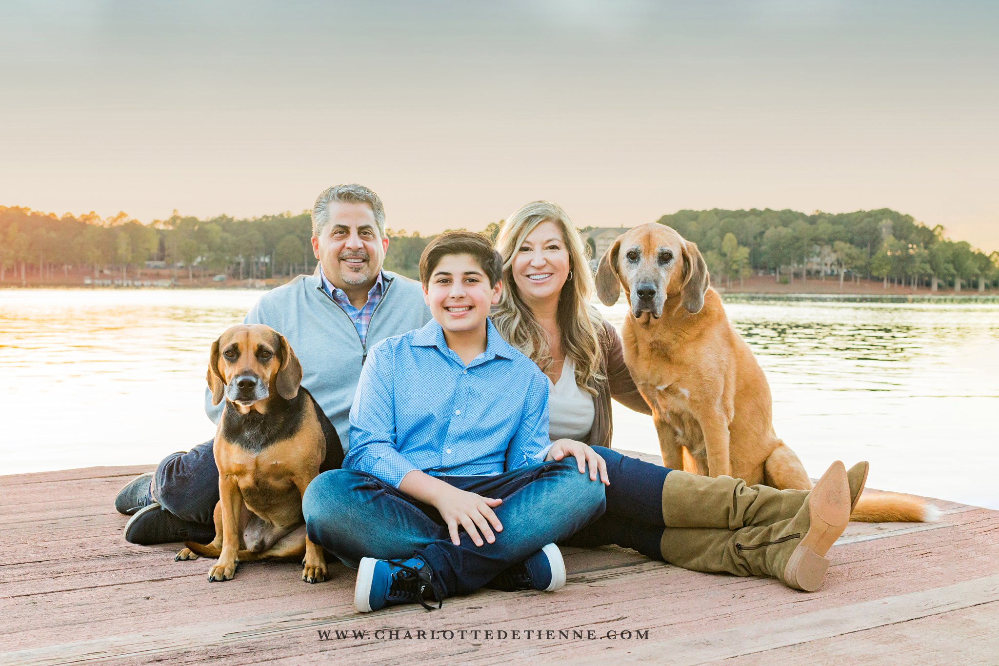 Lake Dog - Georgia Horse & Dog Photography